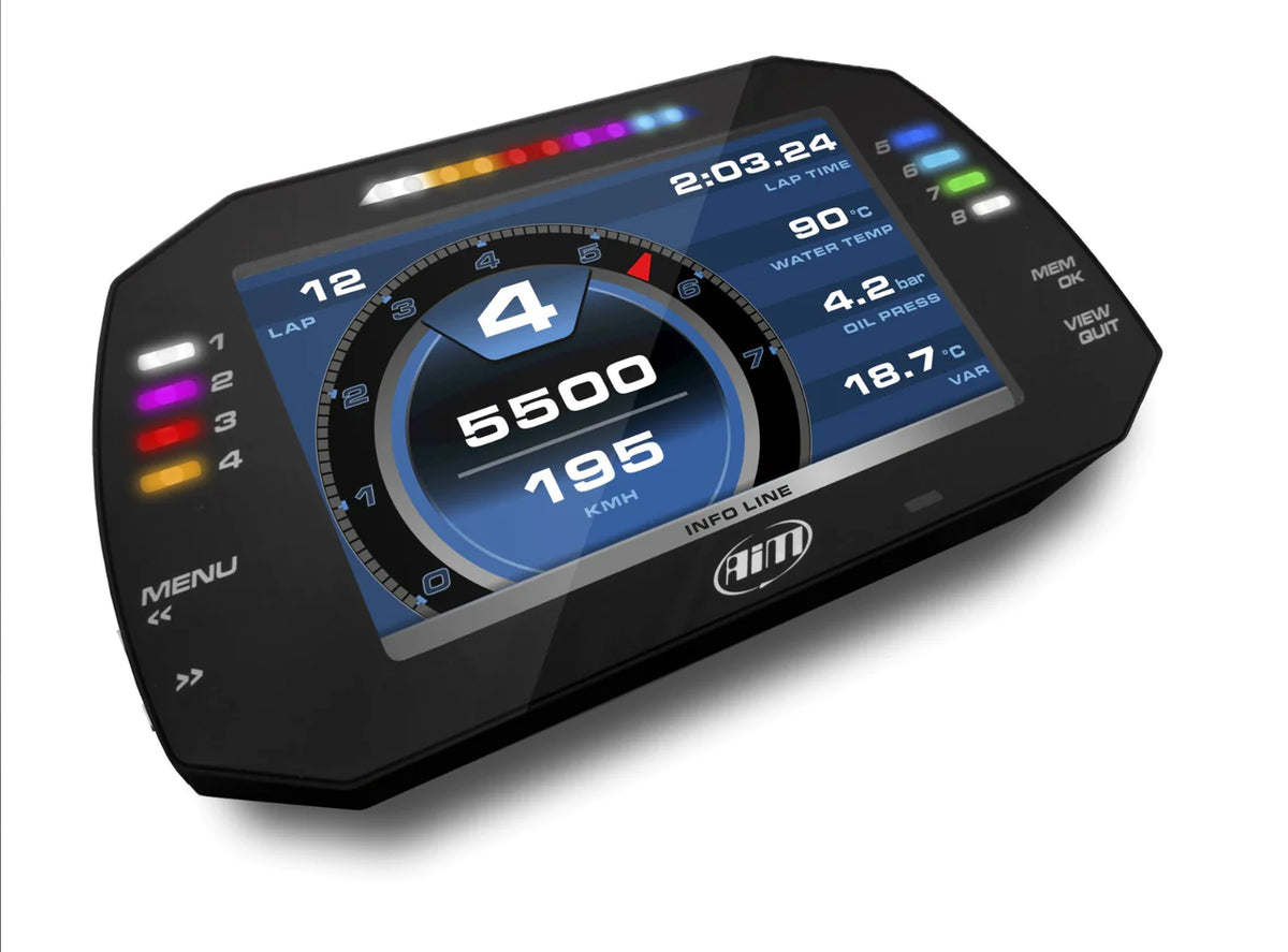 AiM Sports MXG 1.2 Large Color TFT Dash and Data Logger – East Street ...